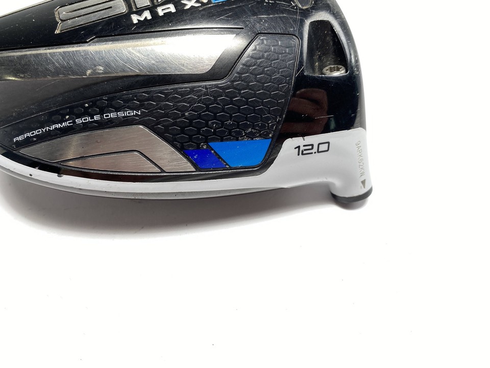 TaylorMade SIM MAX-D Driver 12* HEAD ONLY Mens RH | eBay