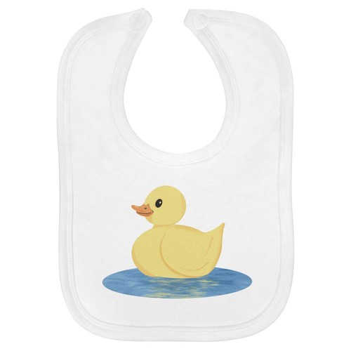 'Cute Yellow Duck' Soft Cotton Baby Bib (BI00061383) | eBay