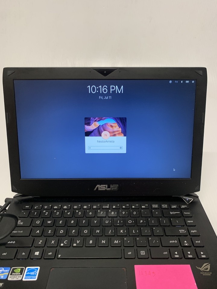 ASUS ROG G46V Gaming Laptop Intel Core i5 GeForce GTX 660M User Locked ...