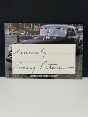 2023 HA The Mob Tommy Karate Pitera SIGNED card 12/13 RARE mafia Thomas ...