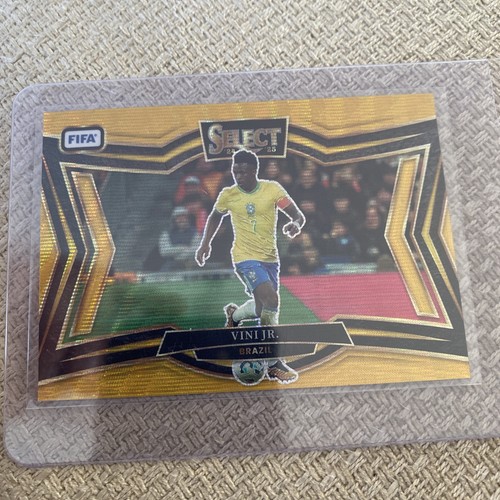2024-25 Select Vini Jr. Gold Prizm Field Level Shirt Number Match ...
