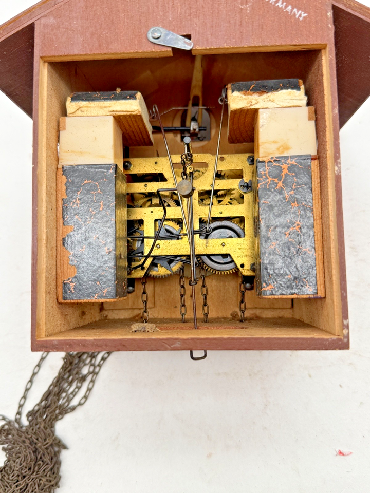 Vintage Cuckoo Clock Wooden Case & Parts. (3014) | eBay