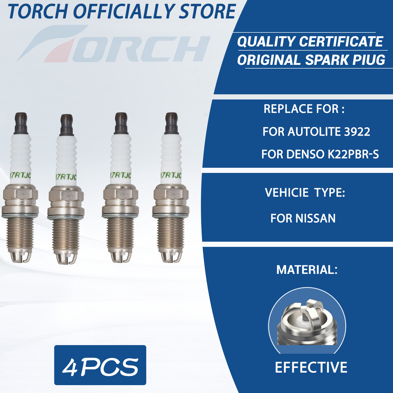 Torch K7RTJC - Alternative spark plugs