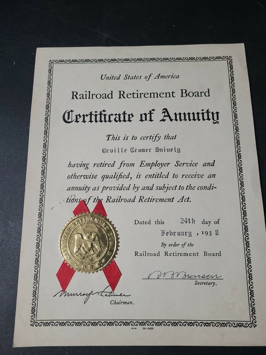 Railroad Retirement Board Logo