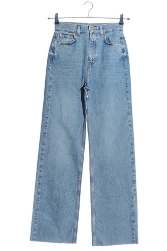 PULL & BEAR Jeans coupe-droite Dames T 34 bleu style décontracté | eBay