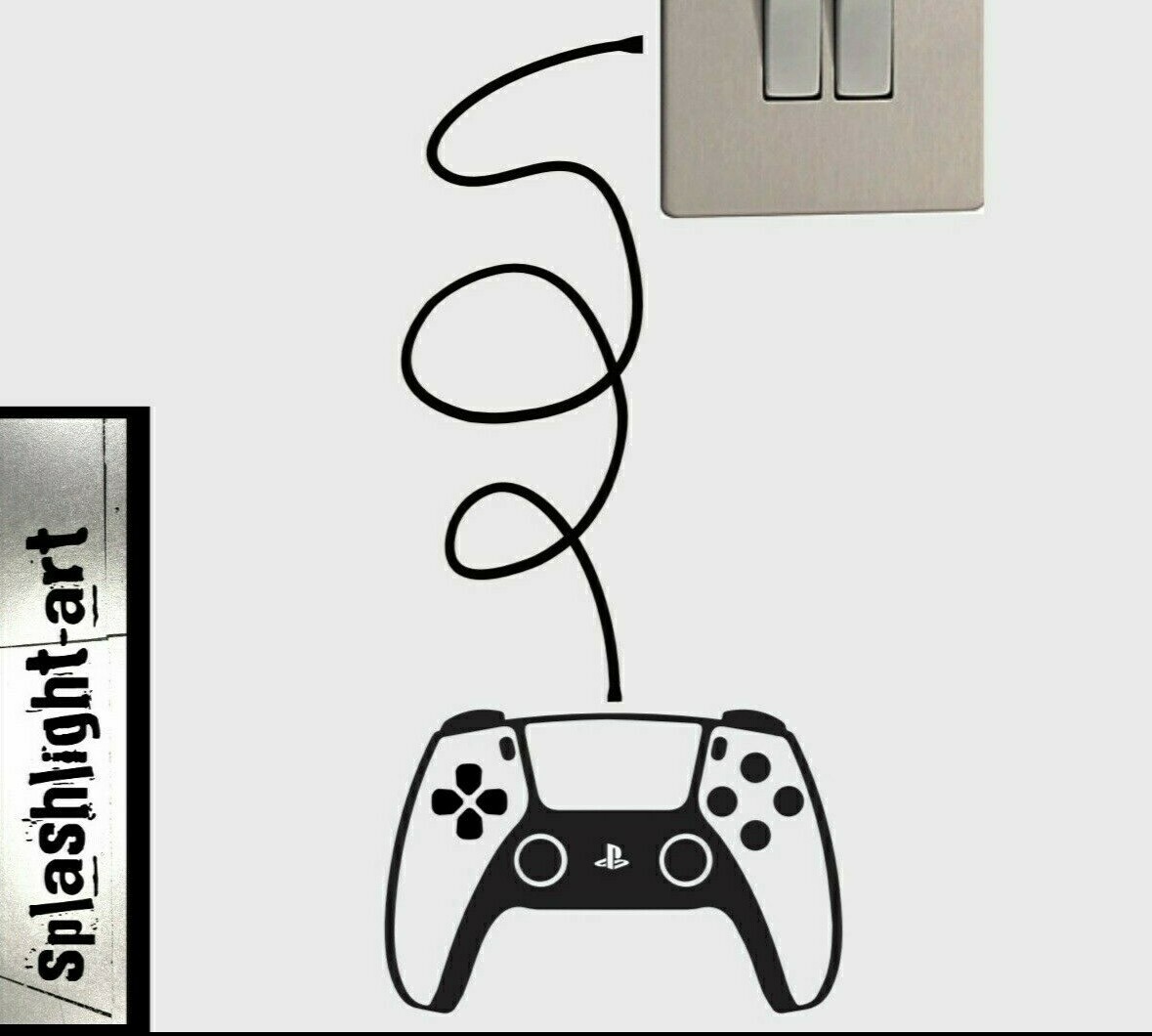 Video Game Controller Stencil