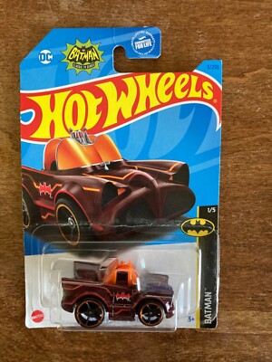 Hot Wheels Classic TV Series Batmobile 3/250 Batman 1/5 Burgundy mattel ...