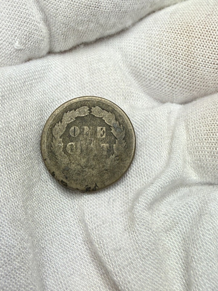 1859 Indian Head Cent / Penny 1c Coin Low Grade Filler Coin Free ...