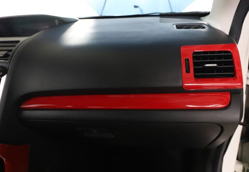 For Subaru Forester 2014-2018 Fiery Red Center Console Instrument Dash ...