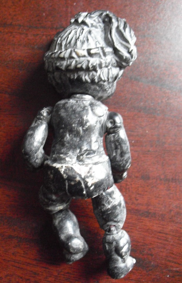 RARE Jointed Resin Black Baby Girl Doll Prototype Doll 4" Tall | eBay