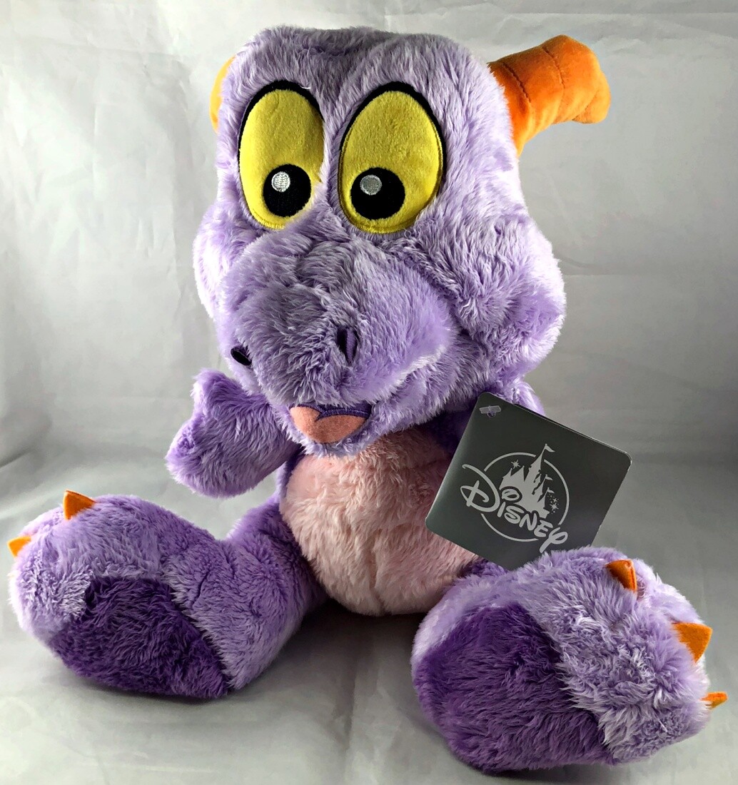 Disney Parks Big Feet Figment 10" Plush Stuffed Toy - NEW | eBay