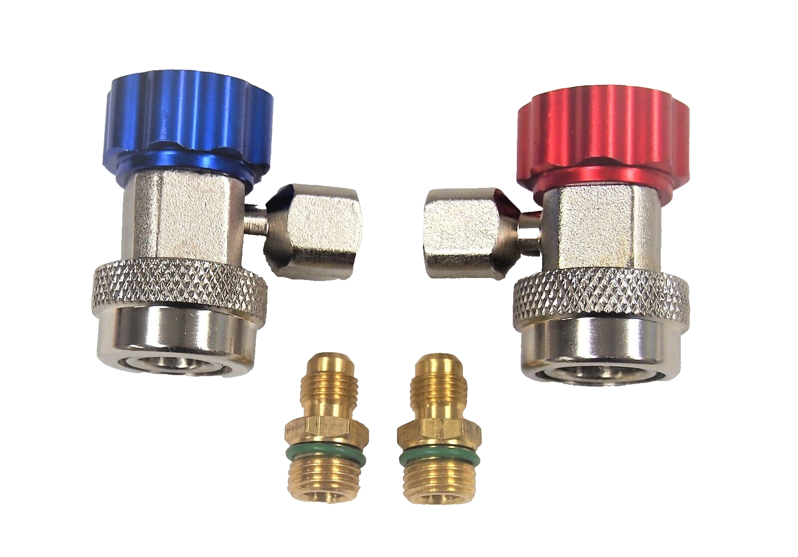 R134a Quick Coupler Adapter Adjustable High Low Side AC HVAC Conversion ...