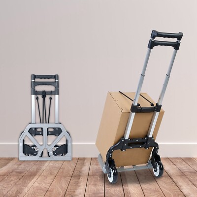 Two Wheels Folding Hand Truck Cart Heavy Weight Hand Trolley Truck ...