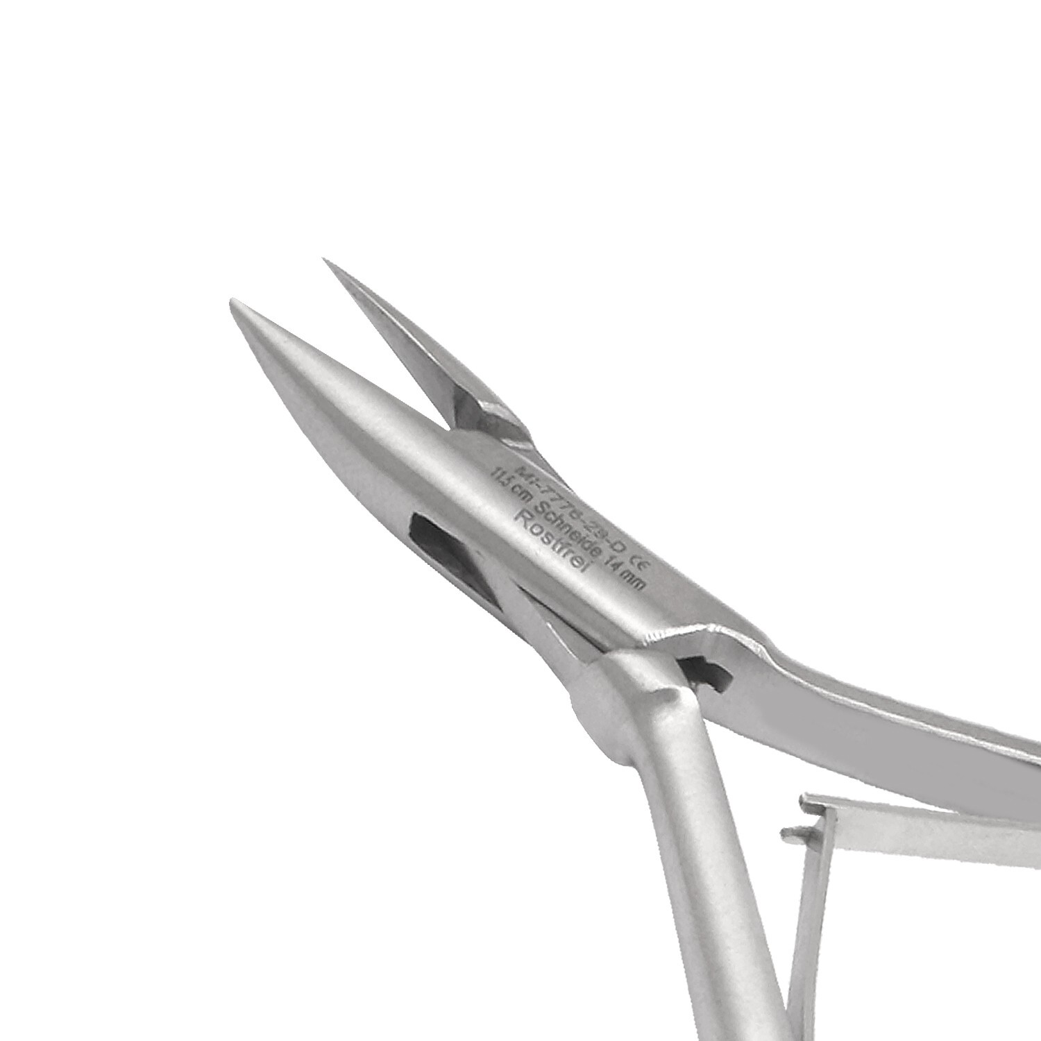 Diabetiker Eckenzange Nagelzange turmspitz Zange Fußpflege Edelstahl RF ...