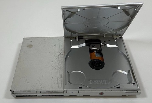 Sony PlayStation 2 Slim PS2 SCPH-90001 Silver Parts Or Repair Does Not ...