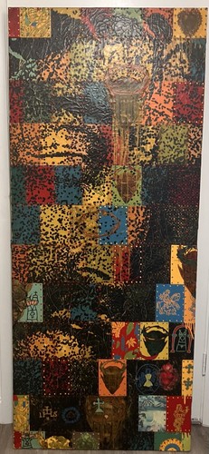 Sam Earle Mixed Media on Door. Signed. 1994 | eBay