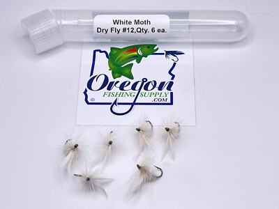 White Moth Dry Fly 6 Fly & Tube Carrier , Free Shipping on Additional ...