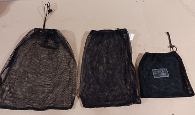 Mesh Drawstring Bag for Dive Gear Snorkel SCUBA Snorkeling NSW SEAL ...