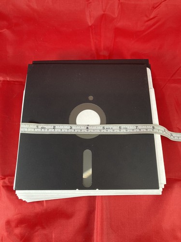 8 INCH FLOPPY DISKS! 10 Disks. Appear New. For Nonfunctional use only ...