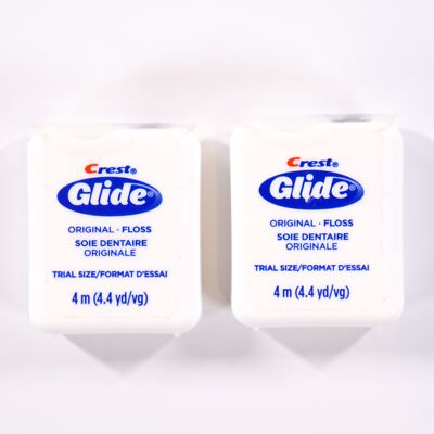 Crest Glide Original Floss Pack of 2 Dental Care 4.4 Yards New Sealed ...