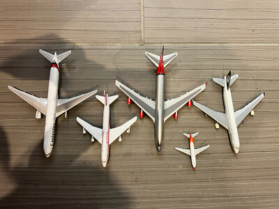 Airplane Model Diecast Planes Virgin Atlantic Model 1:400 Plane Lot 5 ...