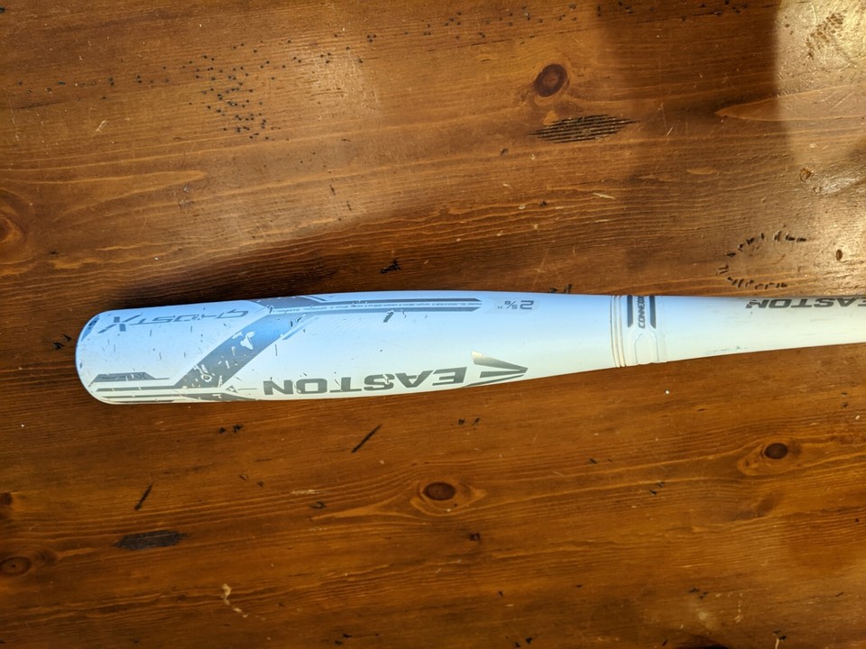 🔥 HOT! 2018 Easton Ghost X Whiteout 30/25 (-5) Baseball Bat SL18GX58 ...