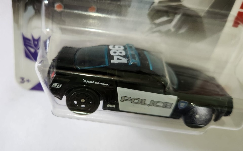 HOT WHEELS TRANSFORMERS RARE FORD MUSTANG GT BARRICADE TO PUNISH AND ...