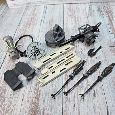 Kenner Star Wars Parts Lot X-wing Cannons Hoth Death Star Landspeeder ...