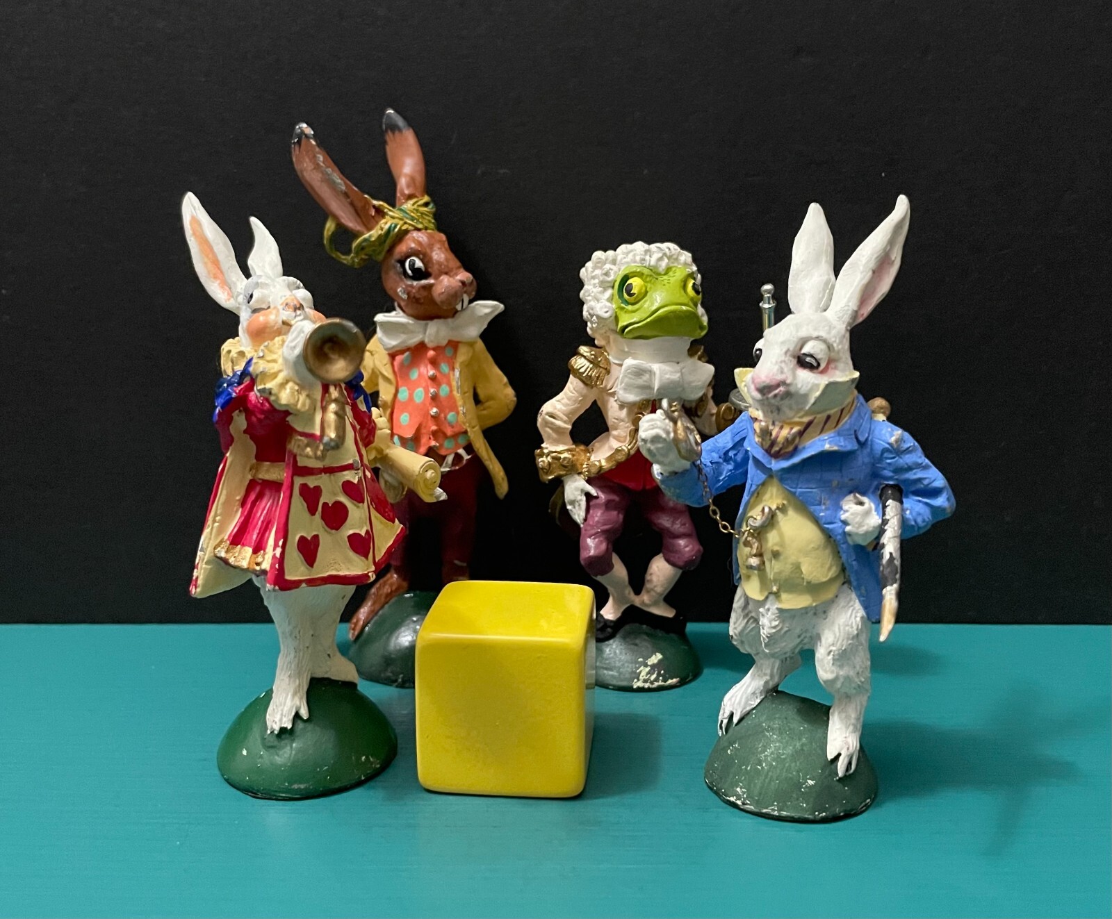 Hamilton Disney Collection Pewter 11 Alice in Wonderland Diorama Mini ...