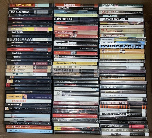 CRITERION COLLECTION DVDs & CATALOGS: NEW & OLD, RARE & OOP (READ FIRST ...