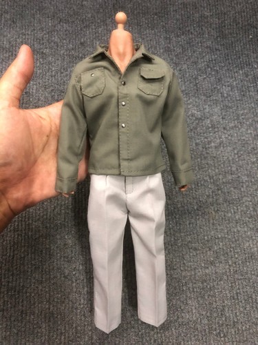 1/6 Custom Jason Voorhees Friday the 13th Suit for Muscular Body Action ...