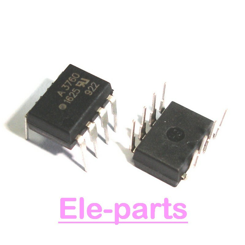 10 PCS HCPL-3760 DIP-8 HCPL3760 A3760 Logic Interface Optocouplers IC ...