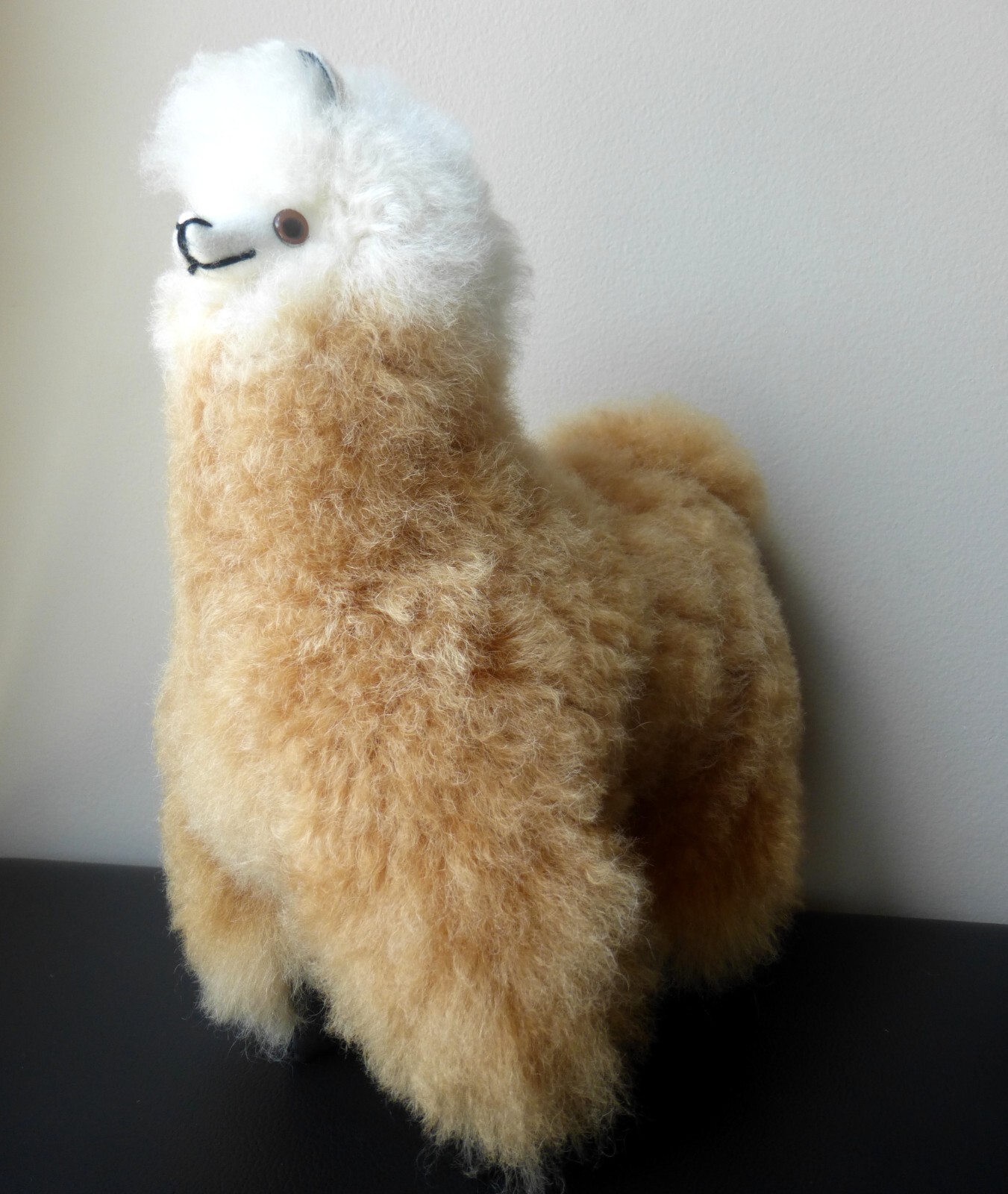 Peruvian Alpaca Llama Stuffed Animal - Handmade with Genuine Alpaca Fur ...