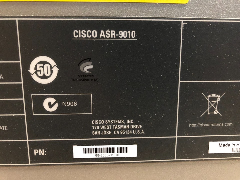 Cisco ASR 9000 Series ASR 9010 Router | eBay