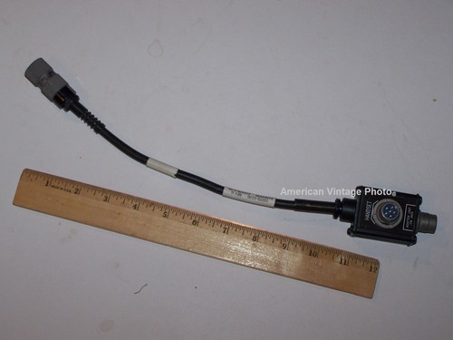 U/229 6 pin Audio Connector 10372-1230 Cable Military Radio f PRC VRC ...