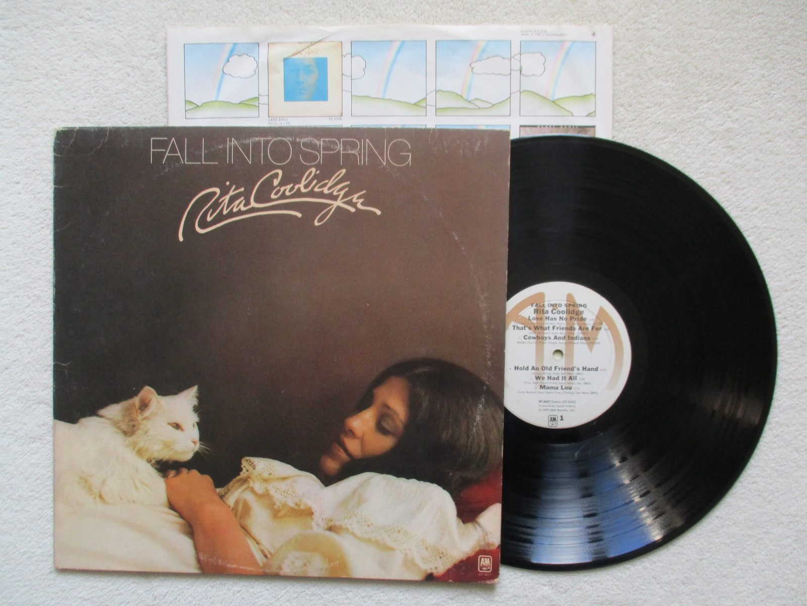 LP 33T RITA COOLIDGE "Fall into spring" A&M RECORDS SP -3627 USA § | eBay