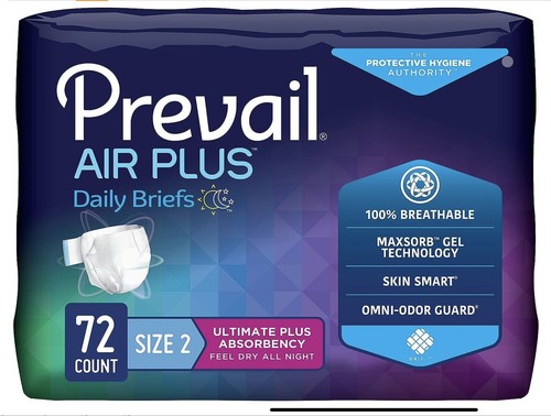 Prevail Air Daily Briefs, Size Large 18ct X 4 | eBay