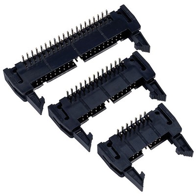 TruConnect DS1011-14 RBSIB7 14 Way Idc Right Angled Latched PCB 2.54mm ...