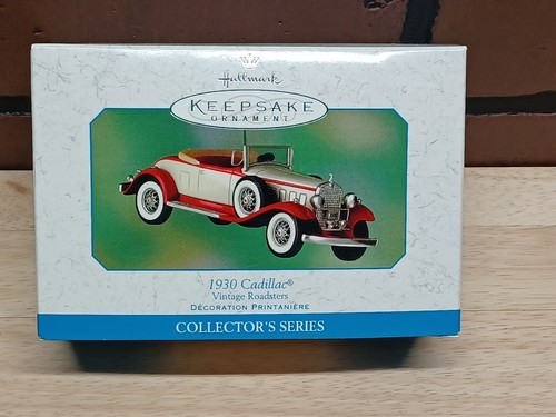 Hallmark 2001 Keepsake 1930 Cadillac Diecast Vintage Roadsters Ornament ...
