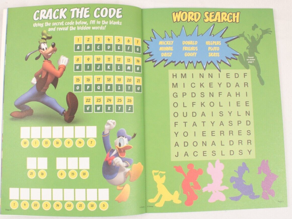 Disney Junior Jumbo Coloring and Sticker Activity Book Over 200 ...