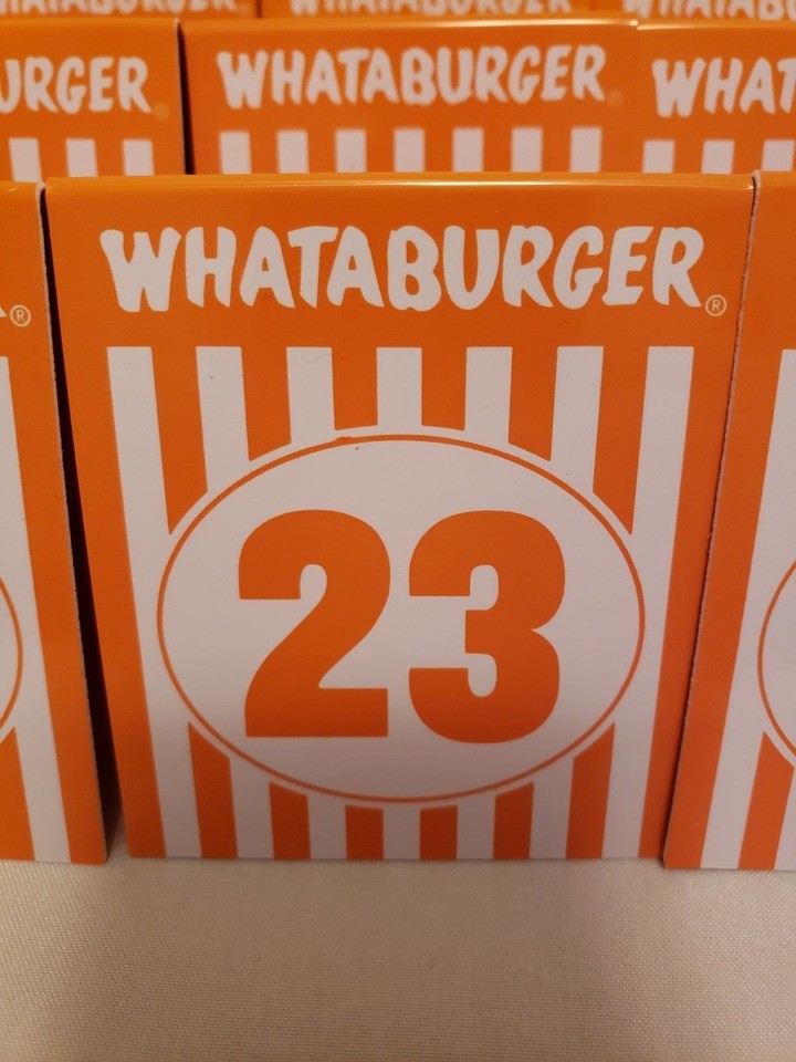 Individual WHATABURGER Restaurant Table Tent Numbers - Modern Glossy | eBay