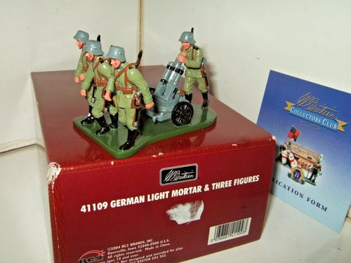 Britains 41109 WW1 German Light Mortar & Infantry Figures in 54mm | eBay UK