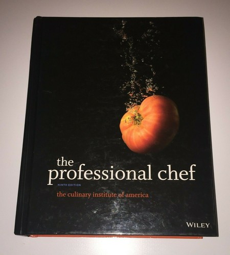 Professional Chef 9th ED Wiley Culinary Institute America HC vg+ ...
