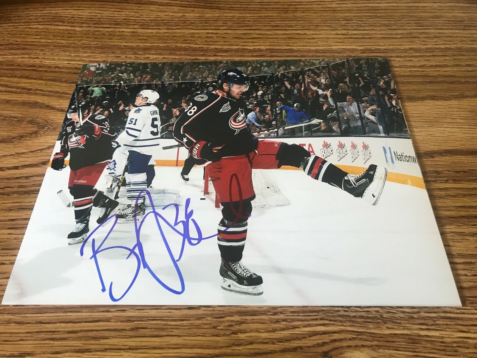 Boone Jenner Autographed 8x10 Photo Columbus Blue Jackets | eBay