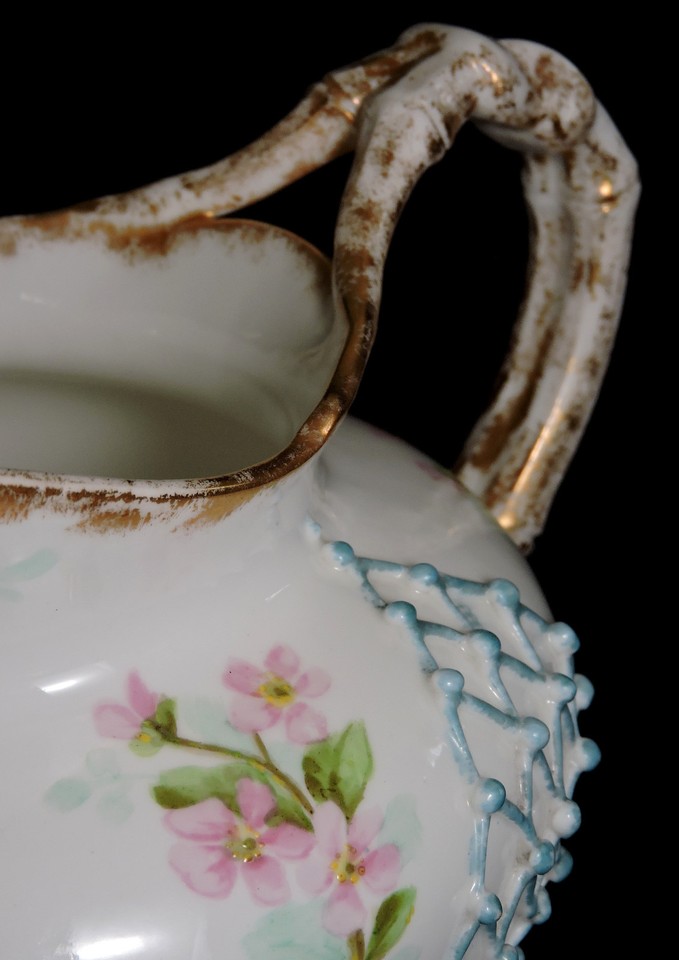 Porcelain Cider PITCHER, KTK, Lotus Ware, Knowles Taylor & Knowles ...