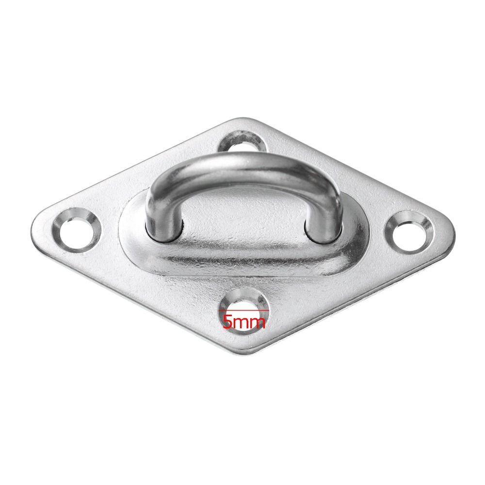 Stainless Steel Hook Mount Hanging Kit Ceiling Screw Chandel Hammock ...