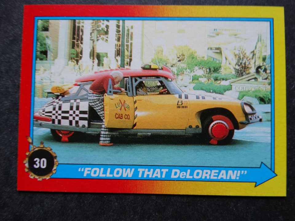 1989 Topps Back to the Future 2 Movie Trading Card Complete Your Set U ...