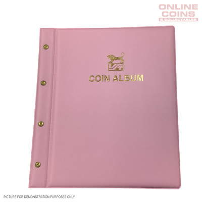 VST Coin Album Padded leatherette Cover Including 6 Coin Album Pages ...