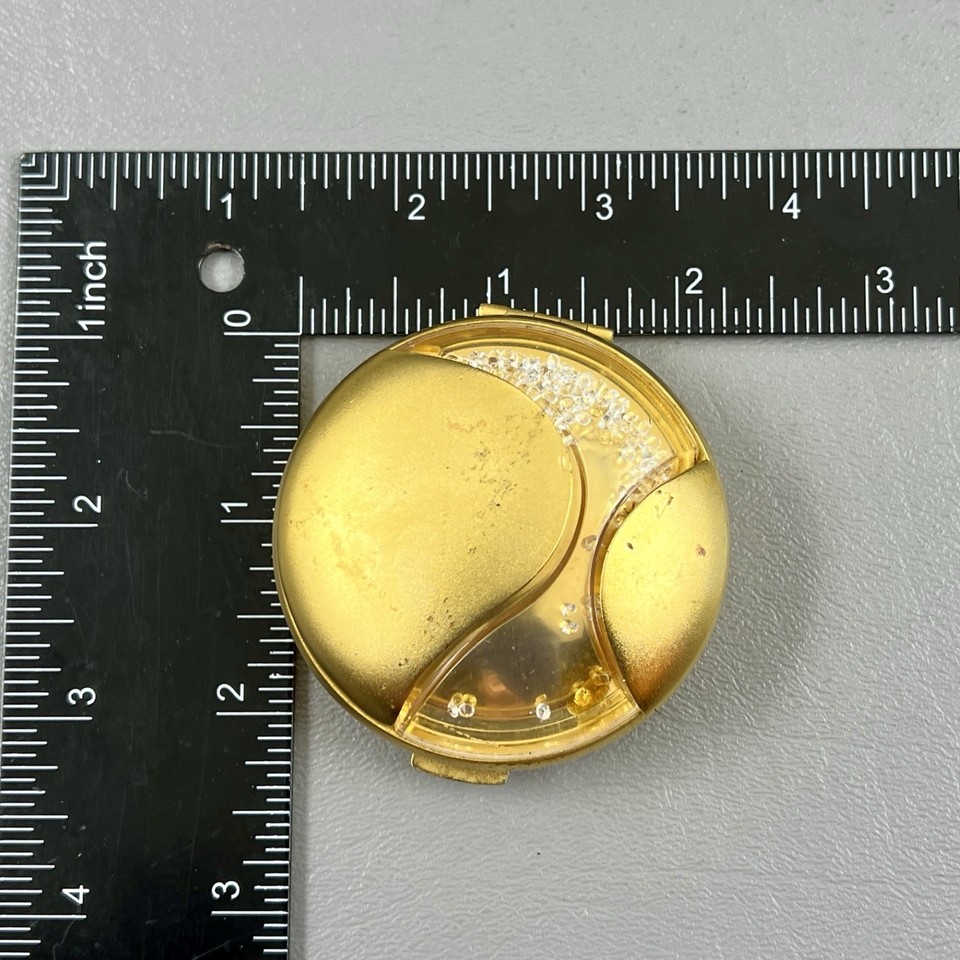 Vintage Estee Lauder Golden Millennium Powder Compact Lucidity READ ...