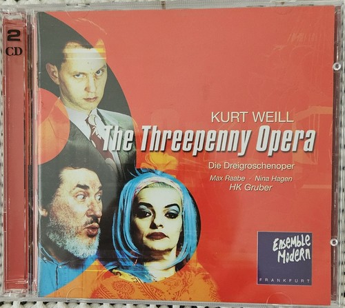 Threepenny Opera by Kurt Weill (CD, 1999) 743216613328 | eBay